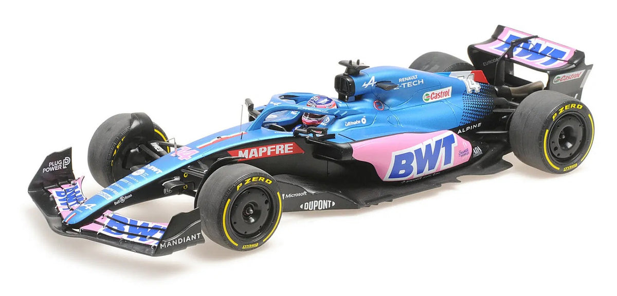 Minichamps F1 BWT Alpine F1 Team A522 Fernando Alonso Australian GP 20 ...