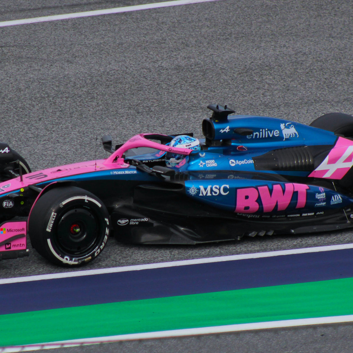 Bburago F1 BWT Alpine F1 Team A525 2025 Franco Colapinto With Helmet 1 ...