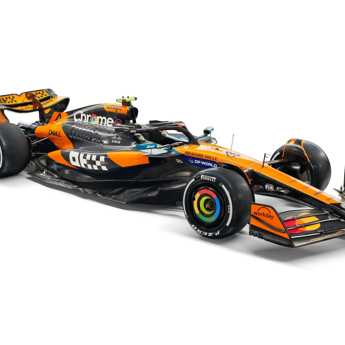 Bburago F1 McLaren F1 Team MCL39 Lando Norris 1/43 Scale Model – Car ...