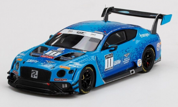 TSM Bentley Continental Gt3 No.11 Team Parker 2020 Total 24 1/43 ...
