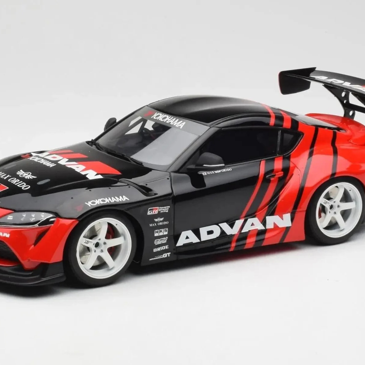 GT Spirit Toyota Supra GR by Advan Black 2020 1/18 Scale Model Car ...