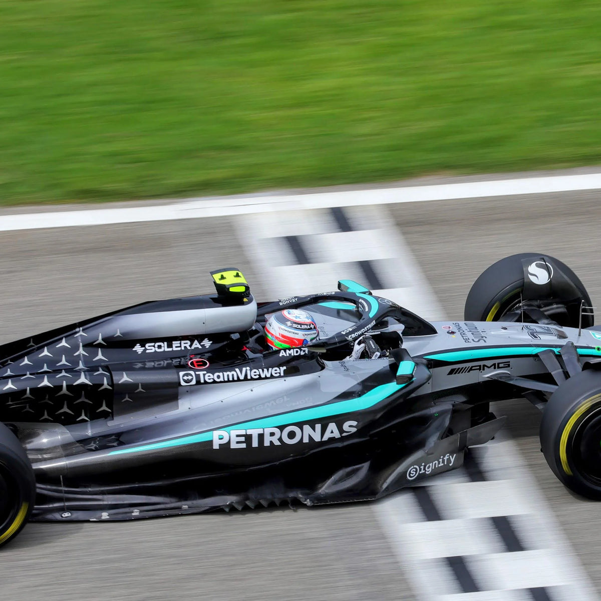 Bburago F1 Mercedes F1 Team AMG W16 2025 Kimi Antonelli With Helmet 1 ...